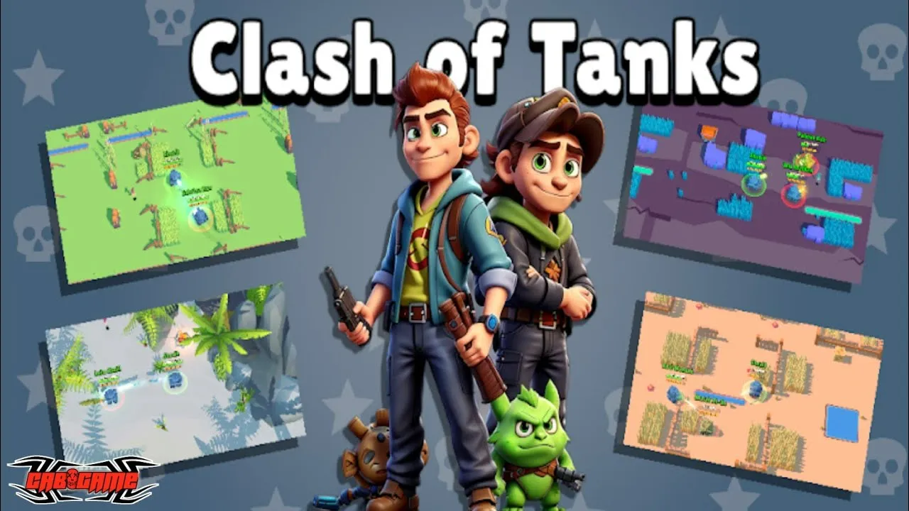 Clash of Tanks: Exploda em Batalhas Multijogador Frenéticas no Android ...